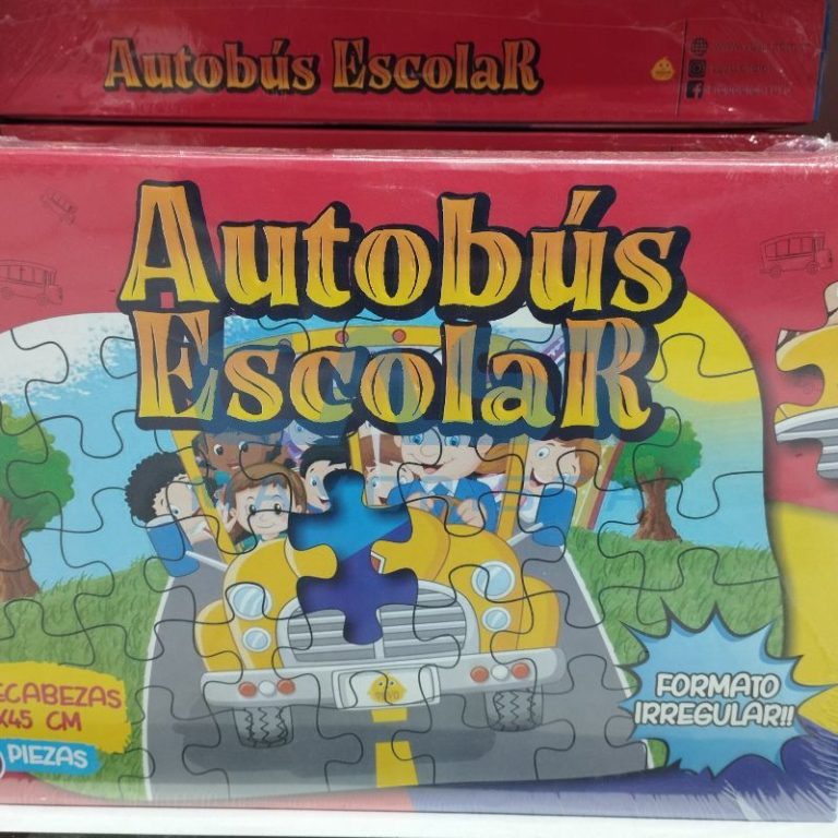 ROMPECABEZAS 35PZ AUTOBUS ESCOLAR – CAST Mayorista