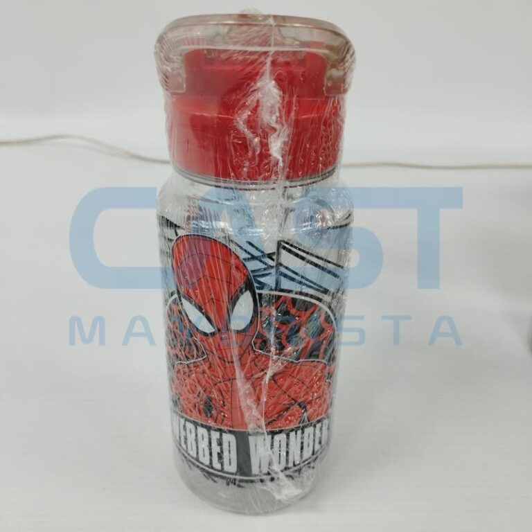 BOTELLA 500ML FLIP TOP SPIDERMAN – CAST Mayorista