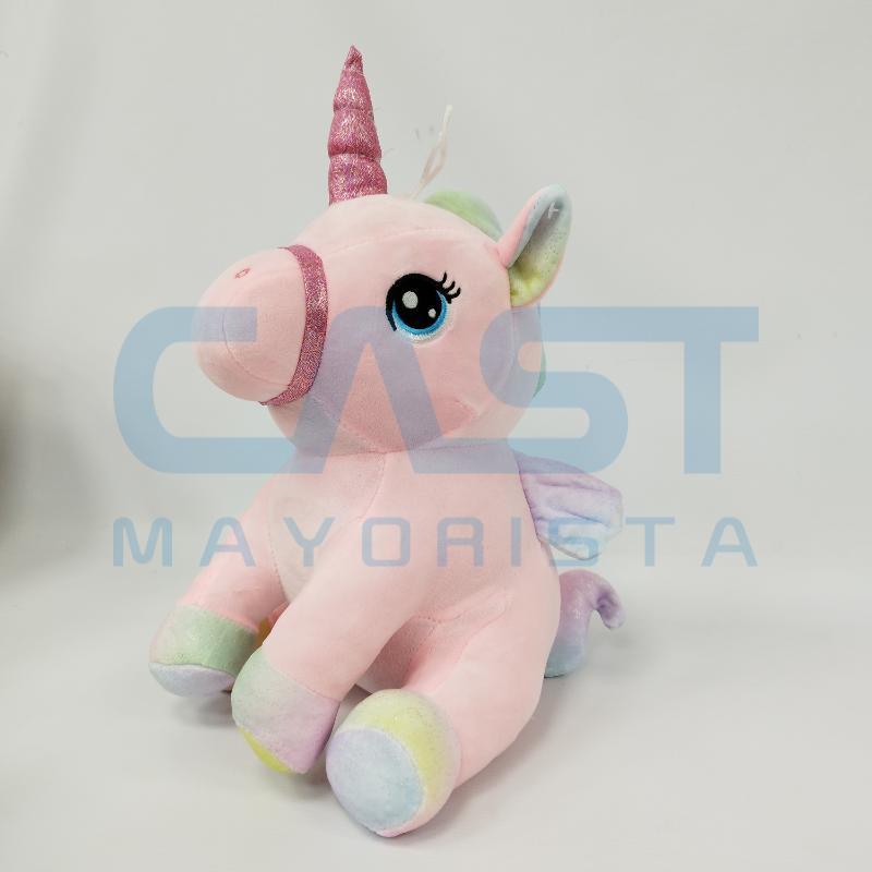 PELUCHE UNICORINIO {TY31}* 10″ C/ ALA STF-016 – CAST Mayorista