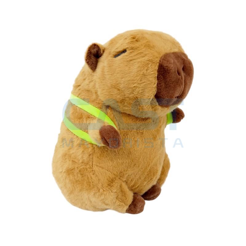 PELUCHE 35CM {WA220}* CAPYBARA C/ TORTUGA – CAST Mayorista